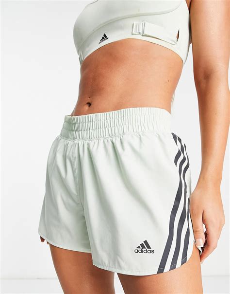 Заказать Зеленые шорты с 3 полосками adidas Running Run Icons – цены ...