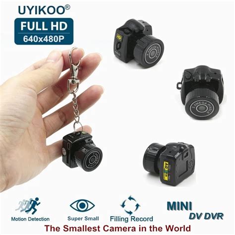 UYIKOO The Smallest Camera In The World Portable Action DV Video Voice ...