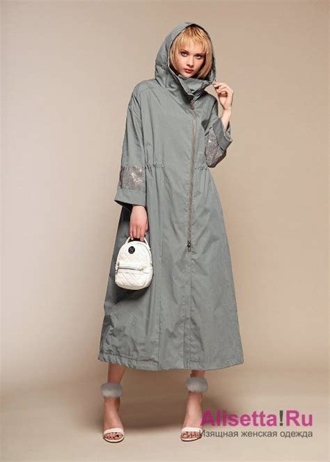 Fashion summer coat NAUMI 016NS180005 Khaki. Летнее пальто хаки NAUMI ...