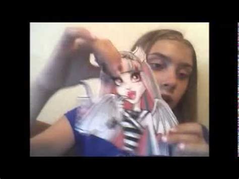 как сделать дневник монстр хай своими руками - YouTube