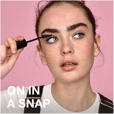 Maybelline Snapscara Washable Mascara, Pitch Black - Walmart.com