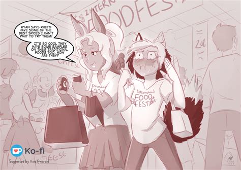 Kofi Sketch 51 Food Fest by Foxhatart on DeviantArt