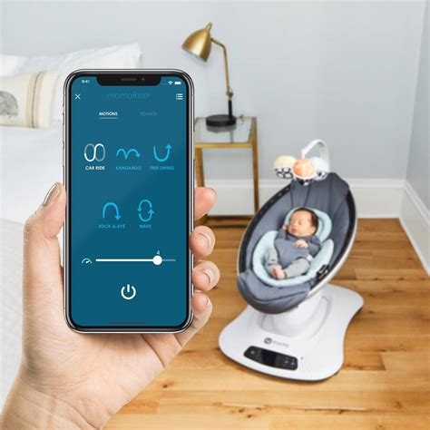 4moms mamaRoo 4.0 vippestol | Grey - Rudo.no