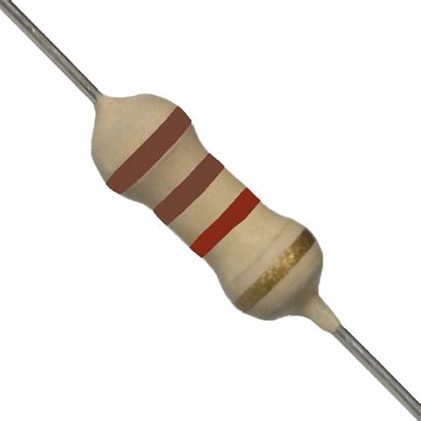 Resistor 1K1 5% (1/4W) | Baú da Eletrônica - Baú da Eletrônica ...