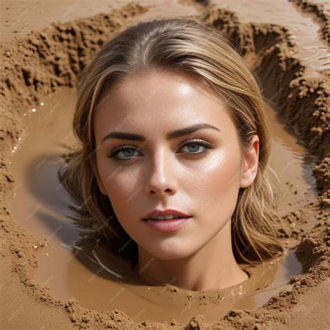 Premium Photo | Businesswoman sinking in quicksand