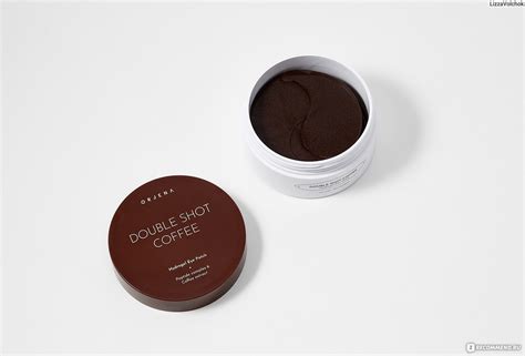 Гидрогелевые патчи для глаз Orjena Double shot coffee hydrogel eye ...