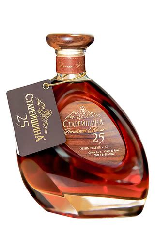 Коньяк Старейшина 25 лет цена 0,7 л 5849 руб., купить Старейшина 25 лет ...
