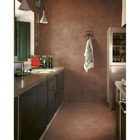 Керамогранит Ragno Marazzi R553 Epoca Cotto Scuro 15х30 | Керамогранит ...