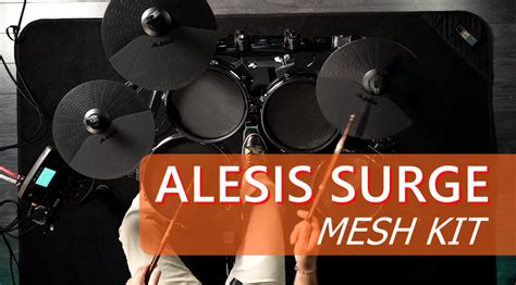 Электронная барабанная установка ALESIS SURGE Mesh Kit | Статьи о ...