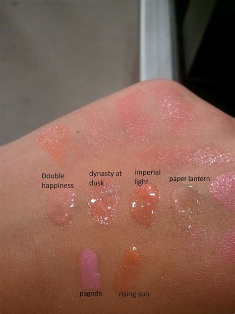 em.tiny blogs: MAC Cremesheen + Pearl Collection 2012 SWATCHES