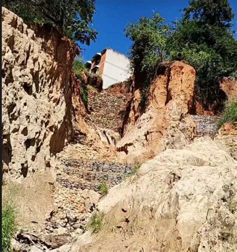 Estabilización de talud en La Meseta está muy adelantado - Alcaldia de ...