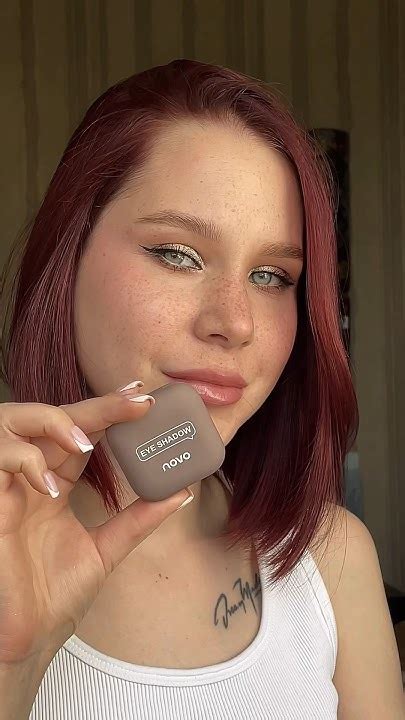 NOVO лучшие кремовые тени? 👀 #makeup #makeuptutorial #novo - YouTube