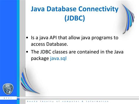 PPT - JAVA JDBC Java Database Programming PowerPoint Presentation, free ...