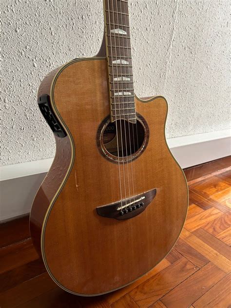 Yamaha Electric Acoustic Guitar, Hobbies & Toys, Music & Media, Musical ...