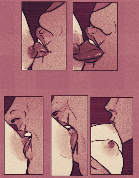 Rule 34 - ladypaprika lesbian sex nipple play nipple suck nipple sucking nipples scars scars on ...