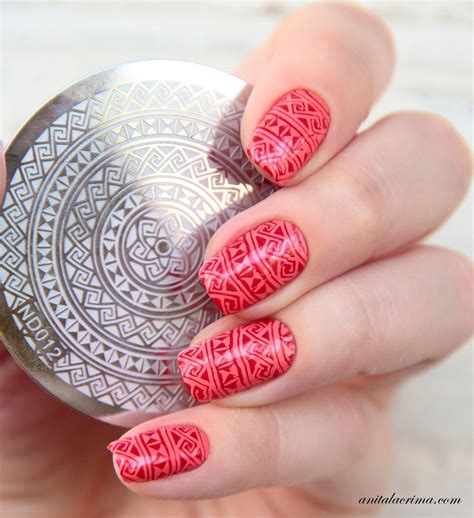 Френч и стемпинг - 80 фото