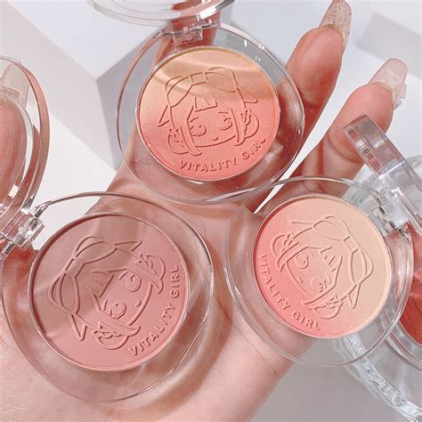 Kakashow Vitality Girl บลัชออนแต่งหน้า เนื้อแมตต์ ไล่โทนสีนู้ด ธรรมชาติ ...