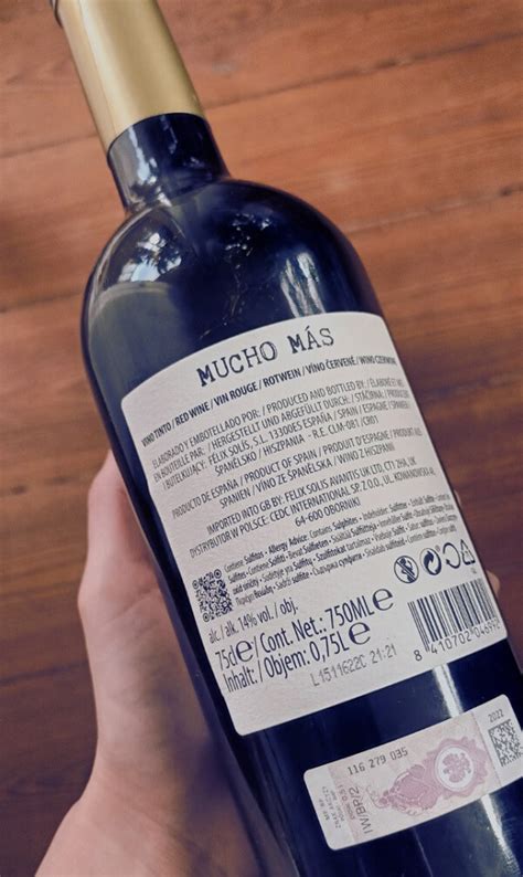 Mucho Más – hiszpańskie wino czerwone z Biedronki - Kuchnia dla dorosłych