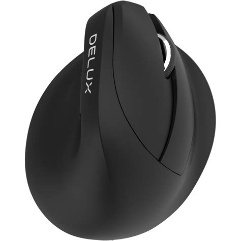 Delux M618MINI ergonomikus vezeték nélküli / bluetooth egér, fekete ...