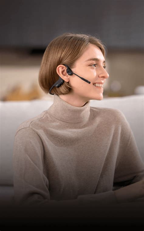 OpenComm2 UC Bluetooth-Knochenschall-Kopfhörer - Shokz Deutschland