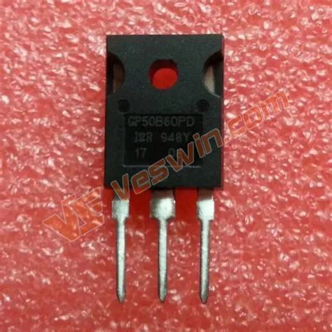 IRGP50B60PD IR Transistors - Veswin Electronics