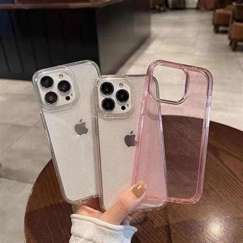 Купить Роскошный блестящий прозрачный чехол для iPhone 16 15 Pro Max 14 ...