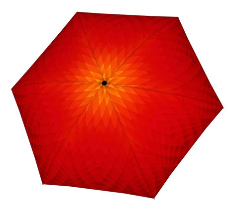 doppler Regenschirm Carbonsteel Mini Slim Fusion Red / Yellow | modeherz