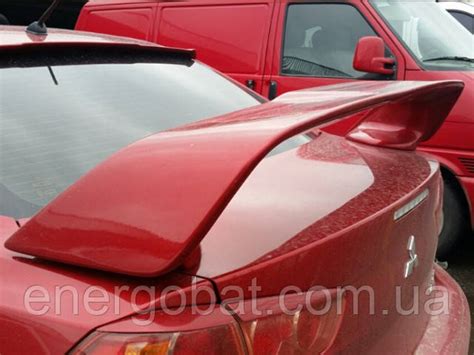 Mitsubishi lancer X Спойлер ЭВО, Митсубиси Лансер 10 Спойлер на ...