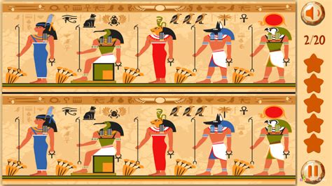 Игра Древний Египет - Найди отличия (Ancient Egypt - Spot The ...