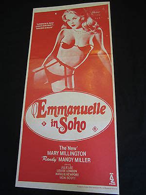 EMMANUELLE IN SOHO original SEXPLOITATION poster | #485265838
