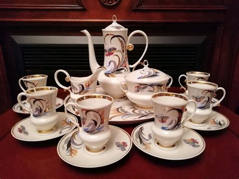 Винтаж: Кофейный сервиз Коростень – купить на Ярмарке Мастеров ...