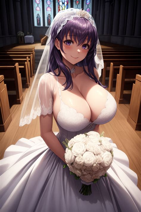AI Generated - Sakura Matou (Bride) by Turamarth14 on DeviantArt