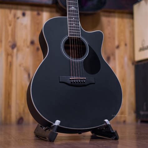 Kepma A1C Acoustic Guitar Matt Black | Shop online in India | JohnsMusic.in