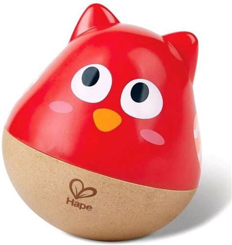 Hape Музыкальная игрушка-неваляшка Совенок красный купить на OZON по ...
