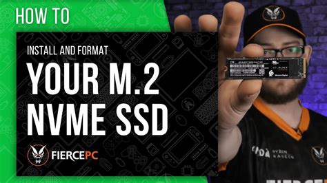 How to Install and Format Your M.2 NVMe SSD | Installing Windows - YouTube