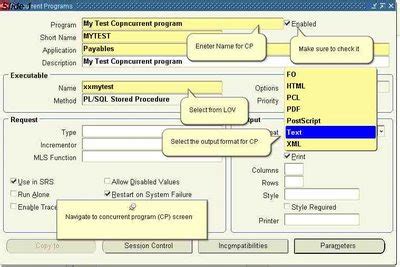 oracle concepts for you: How to create Concurrent Program in Oracle ...