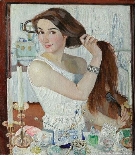 З.Серебрякова | Russian art, Painter, Self portrait