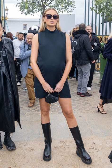 ROMEE STRIJD Arrives at Christian Fashion Show in Paris 09/27/2022 ...