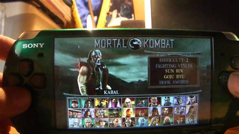All Mortal Kombat Unchained Characters (PSP) - YouTube