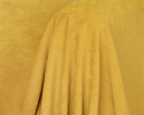Ткань велюр ROMANCE YELLOW - купить по цене 623 руб. за п/м в интернет ...