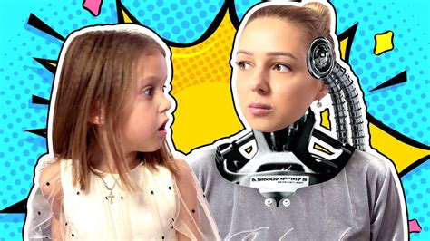МАМА РОБОТ! Какая же мама лучше: настоящая или робот? - YouTube