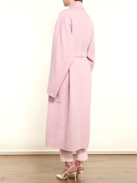 Пальто Max Mara POLKA цвет розовый - купить в интернет-магазине online ...
