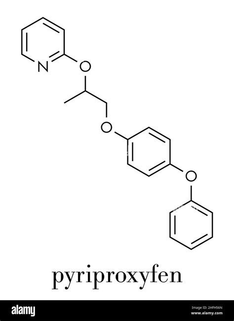 Pyriproxyfen pesticide molecule hi-res stock photography and images - Alamy