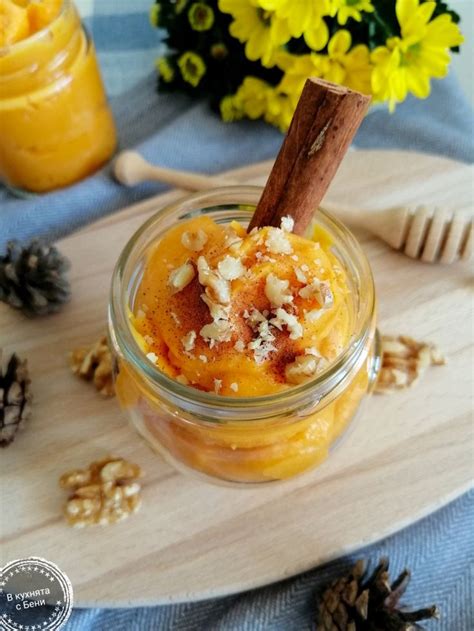 Мус от тиква – В кухнята с Бени | Pumpkin mousse, Desserts, Mousse