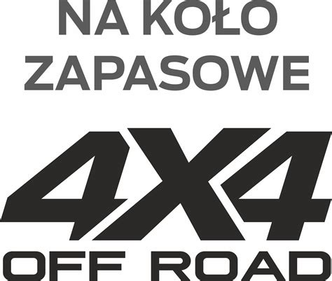 Naklejki Toyota RAV4 SUZUKI na koło zapasowe 4X4 5904316159153 za 55 ...