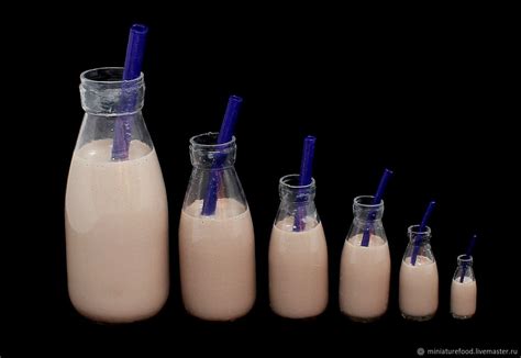 Кукольная еда: Коктейль молочный в бутылке в интернет-магазине на ...