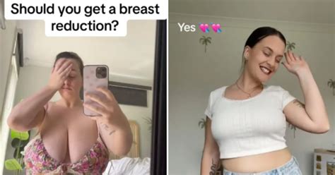 TikTok Breast Reduction Stories, Empowering Women - News Hamster