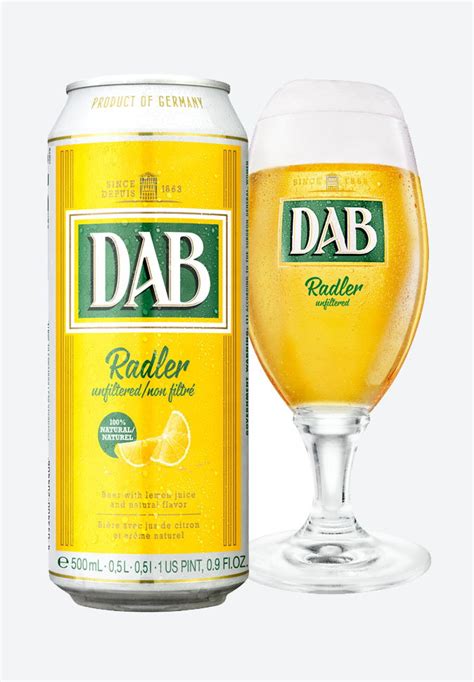 Радлер (Radler) от DAB - лимонный пивной напиток.