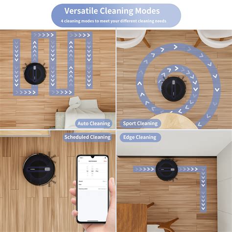 SYSPERL V40P V2 Smart Robot Vacuum Cleaner,2600pa Suction Household ...