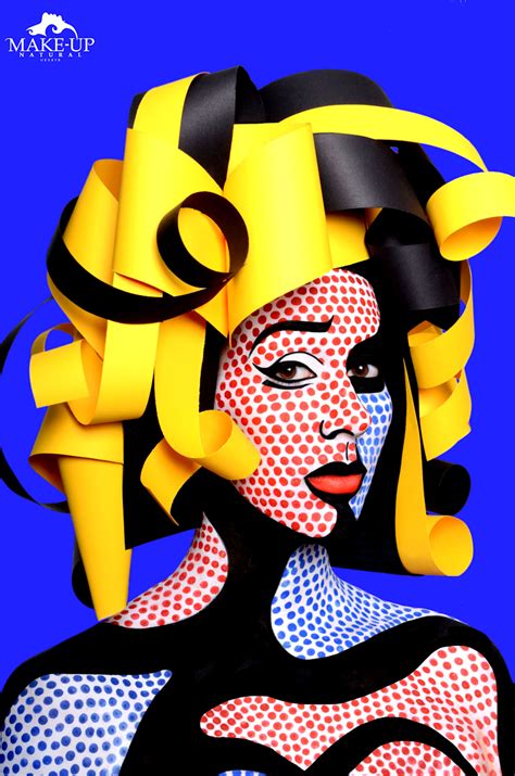ROY LICHTENSTEIN - MAKE-UPNATURAL | Roy lichtenstein pop art, Pop art ...
